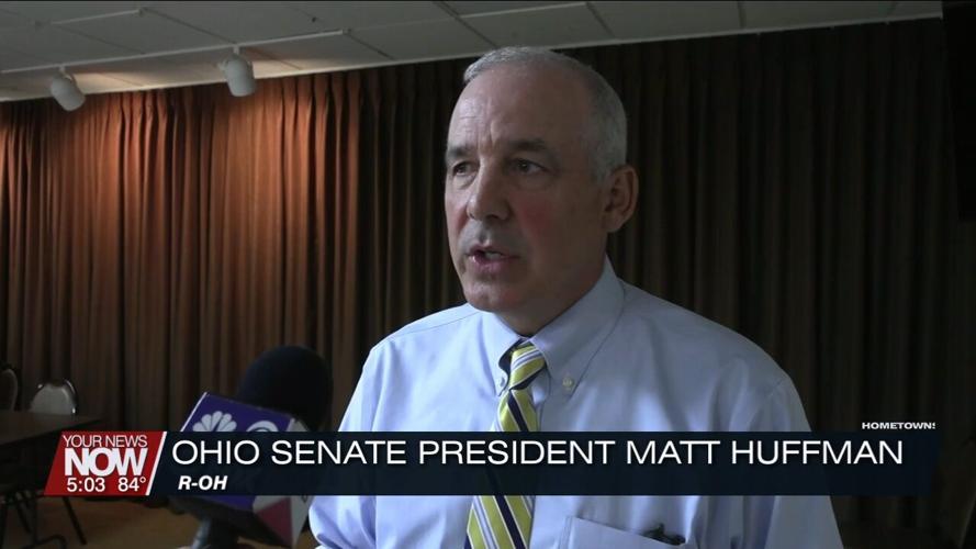 Senator Matt Huffman speaks on State Issue 1 at Allen County Republican ...