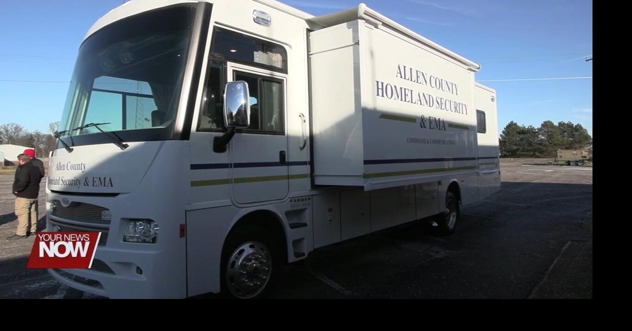 Allen County Homeland Security & EMA deploys new command bus | News ...