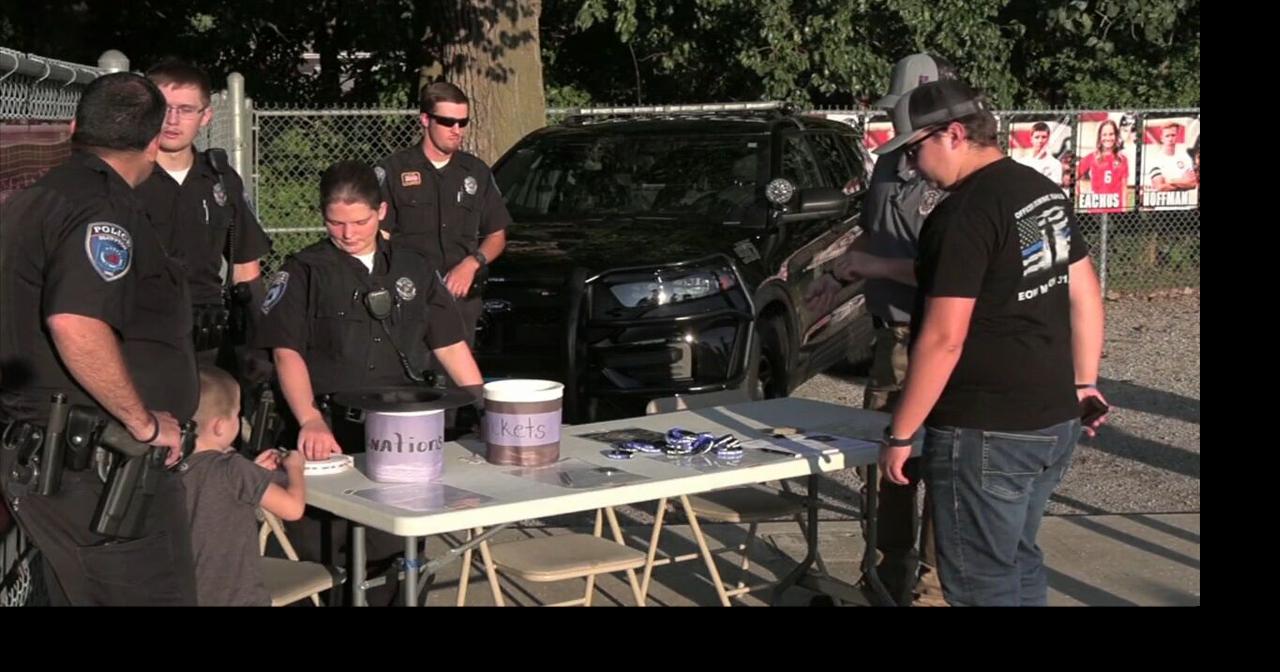 Officer Dominic Francis Honored at Bluffton/Van Buren Soccer Game ...