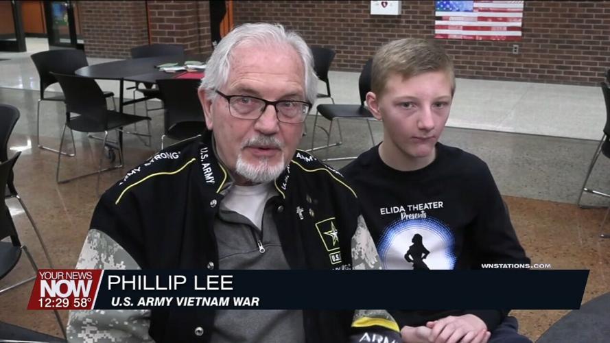 Elida Middle School honors veterans during school assembly | News ...