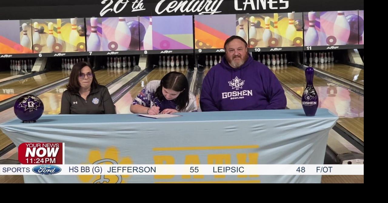 Alyssa Rickett signs with Goshen College to continue bowling, pursue ...