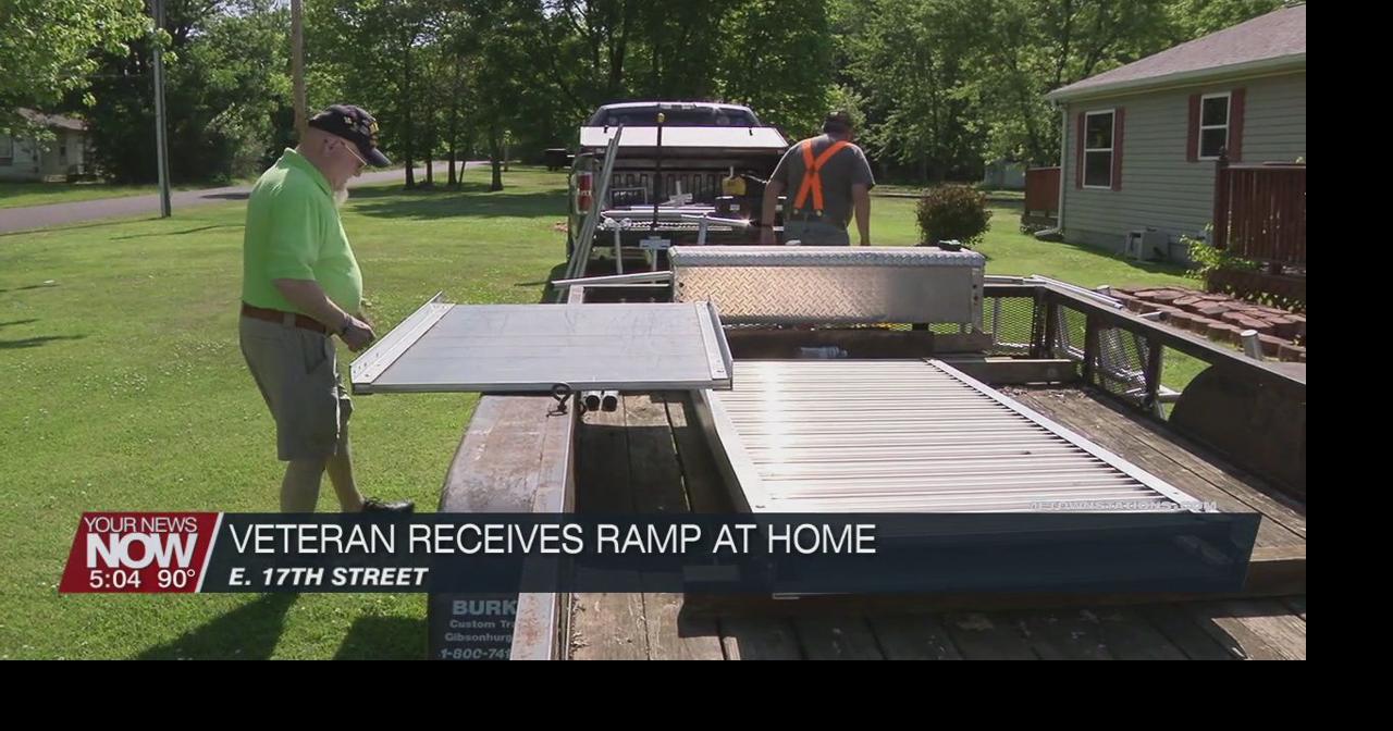 Disabled American Veterans group installs ramp for veteran in need ...