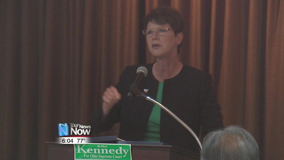 Ohio Justice Sharon Kennedy speaks at Allen County Republicans Luncheon ...