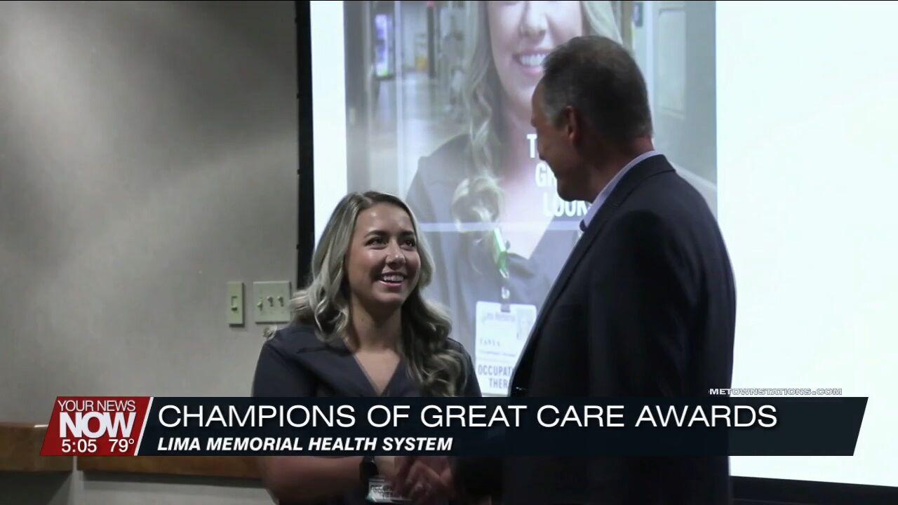 Lima Memorial shows employee appreciation with "Champions of Great Care ...