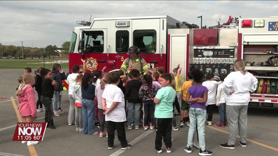 American Township Fire Department visits Elida Elementary for a Touch A ...