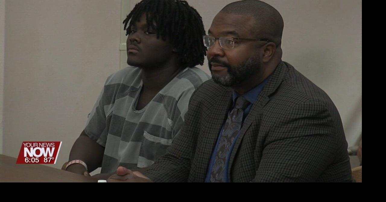 Jaquan Glenn enters a plea of not guilty for the murder of 17-year-old ...