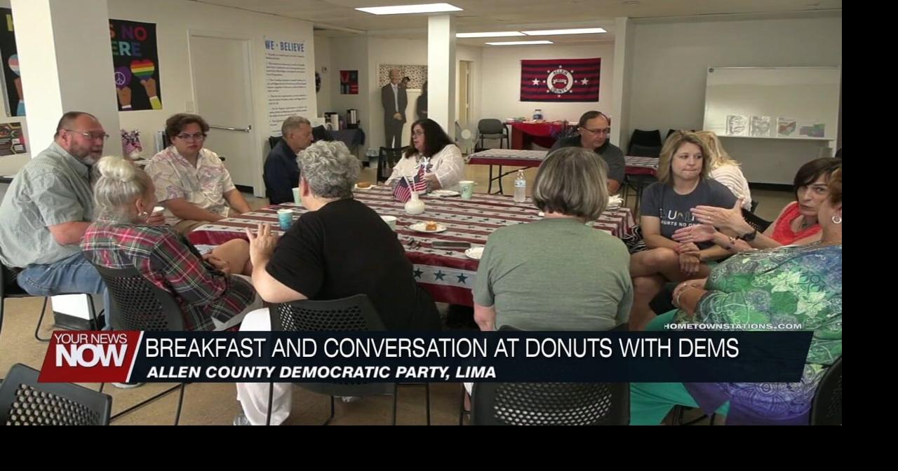Allen County Democratic Party hosts open chat over breakfast at first ...