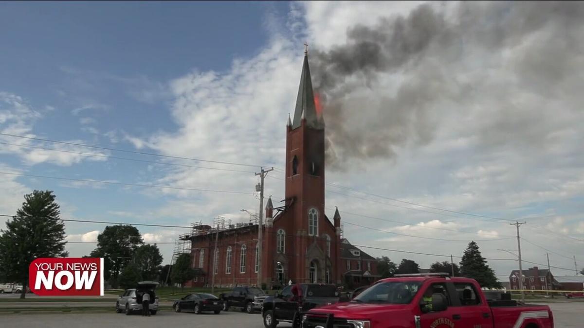 Fire damages historic church in Maria Stein | Mercer County ...