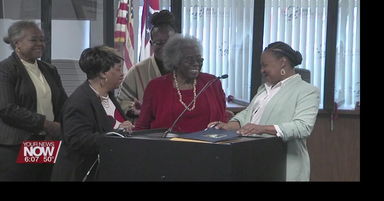 Lima Mayor gives proclamation in honor of Neotha Paden's 93rd birthday ...