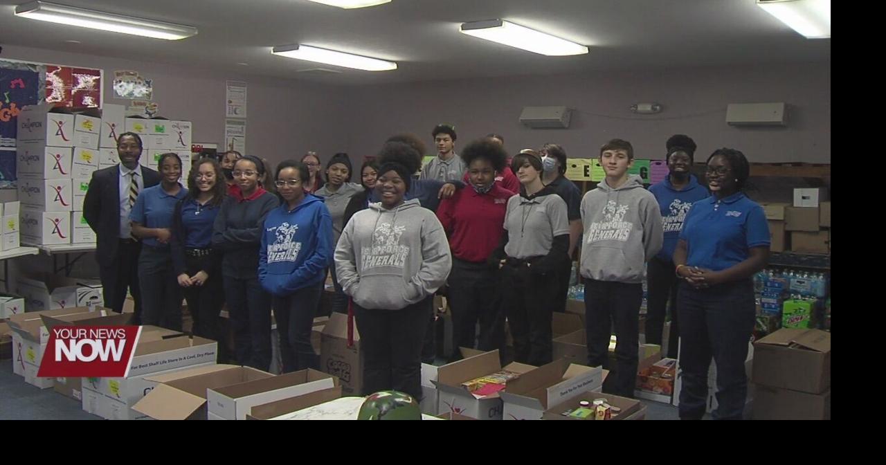Heir Force Community School collects more than 10,000 items in ...