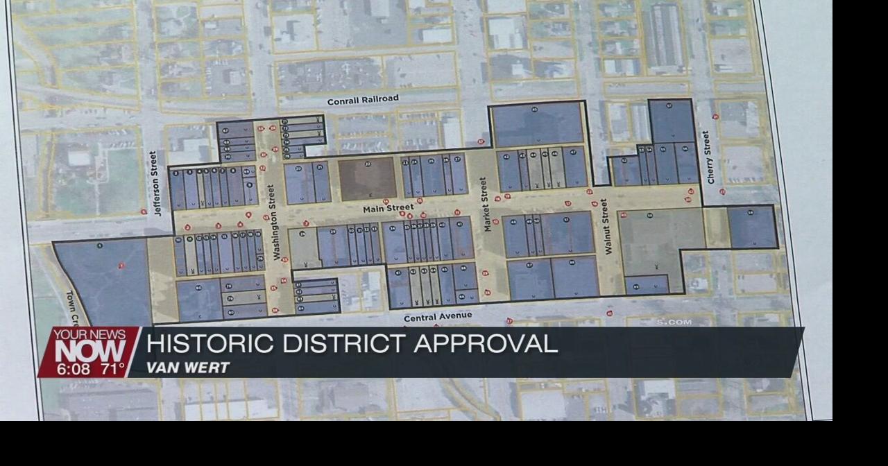 Downtown Van Wert recognized as historic district | News from WLIO ...