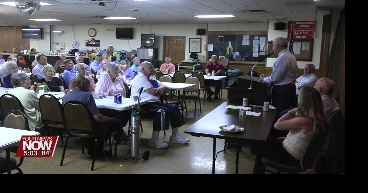 Senator Matt Huffman speaks on State Issue 1 at Allen County Republican ...