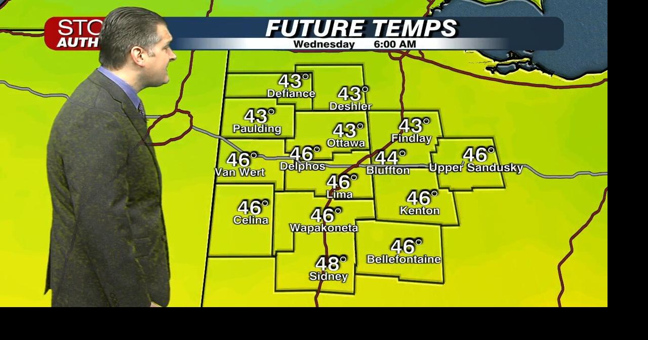 Chief Meteorologist Adam Musyt's Tuesday Evening Forecast ...