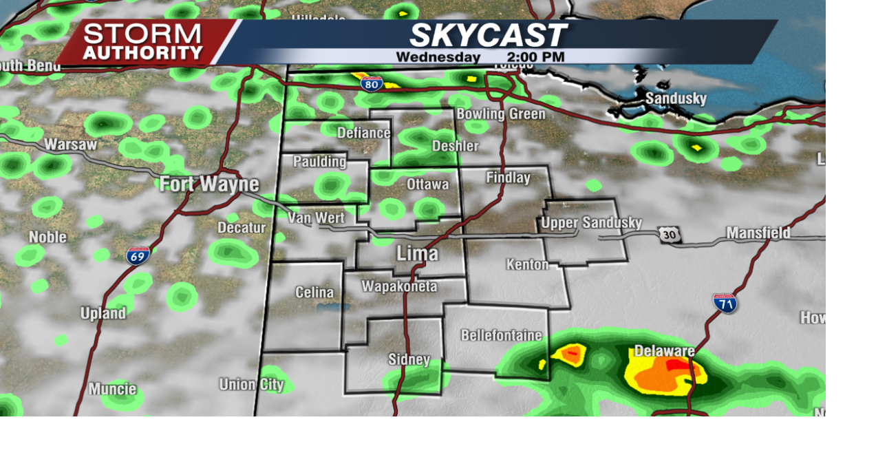 Tracking more pop-up storms through late week | News | hometownstations.com