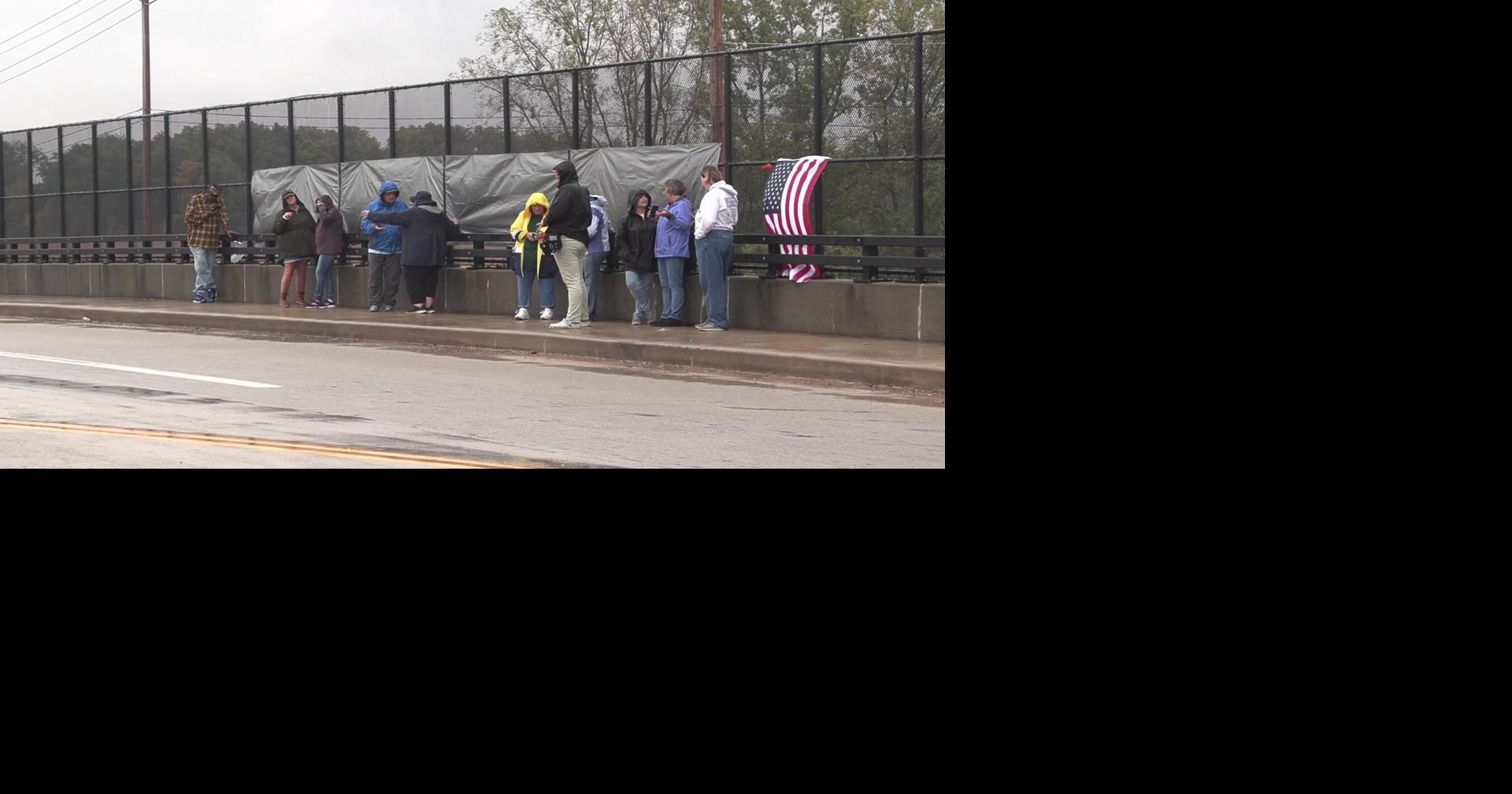 Protesters line I-75 Breese Road overpass to call for transparency and ...