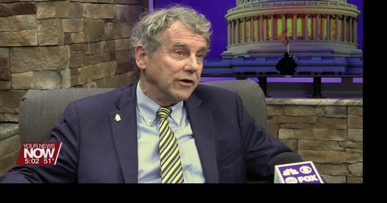 Senator Sherrod Brown talks about recently passed foreign aid bill ...
