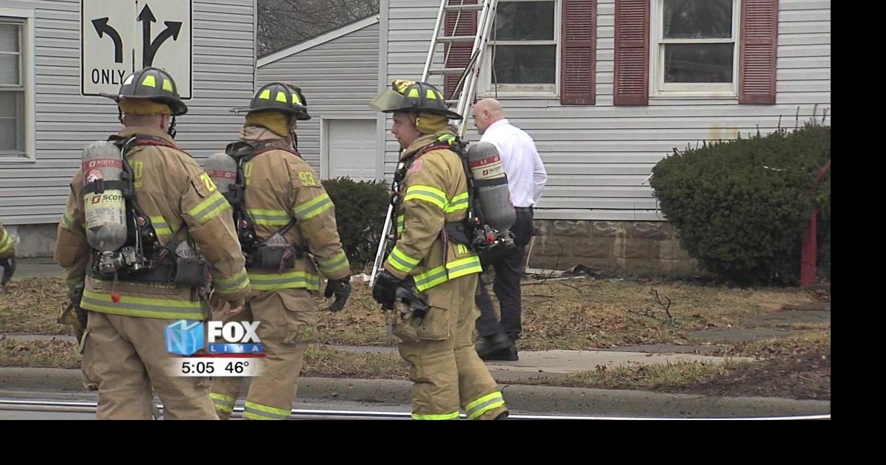 Lima Fire Department responds to a house fire at corner Market St. and ...