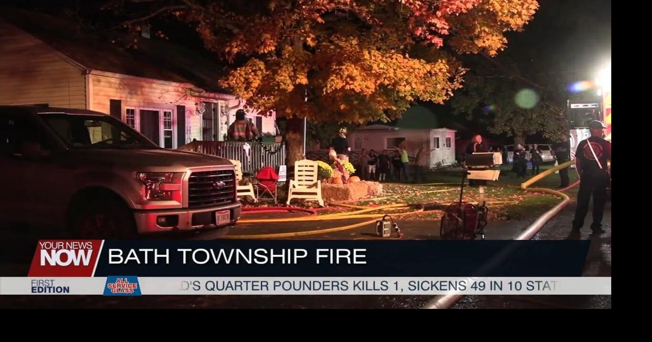 Bath Township Fire Department responds to house fire on Shearin Avenue ...