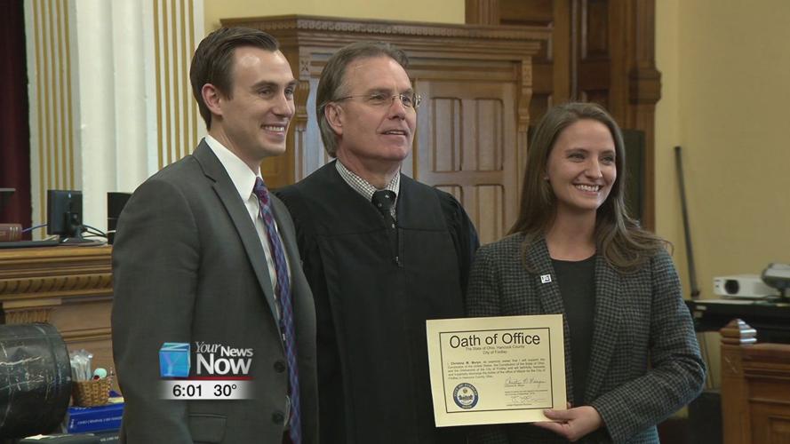 Christina Muryn sworn in as mayor of Findlay | News | hometownstations.com
