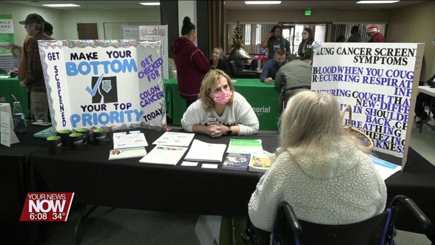 Lima Towers residents get some advice on maintaining good health from ...