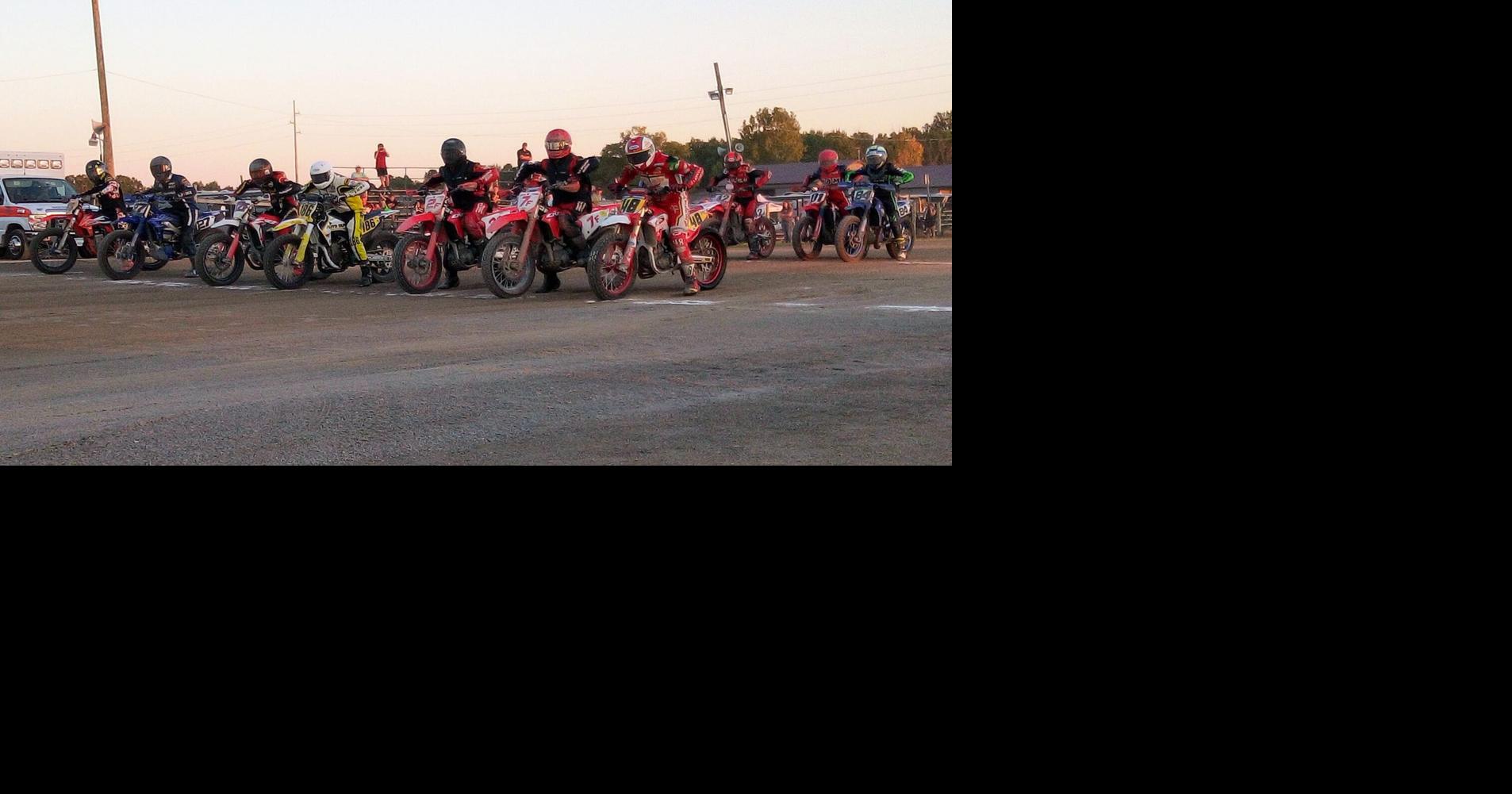 Amateur Flat Track Motorcycle Competition/Triangle Motorcycle Club/Ohio ...
