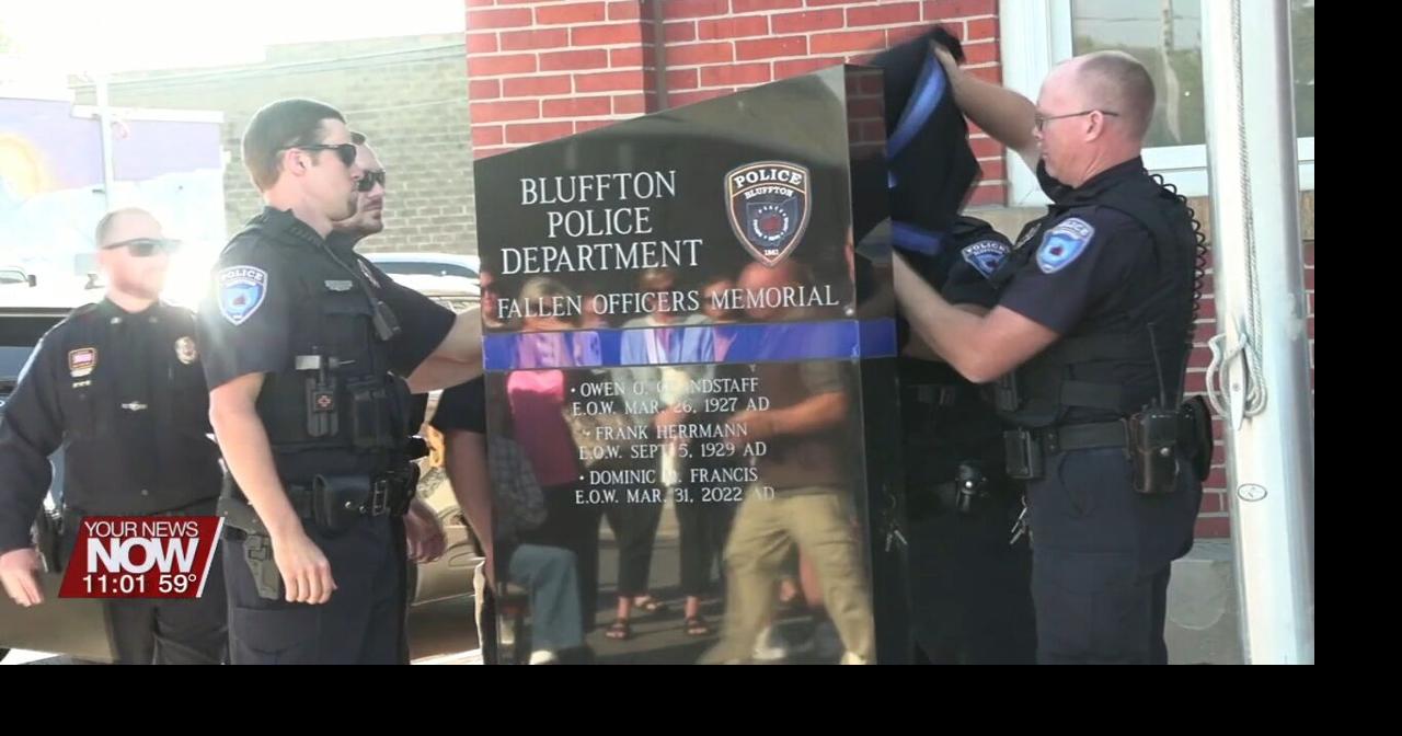Fallen Officers Memorial unveiled at Bluffton Town Hall | News from ...