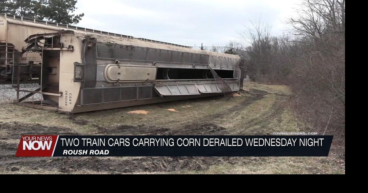 Two train cars carrying corn derailed Wednesday night | News ...