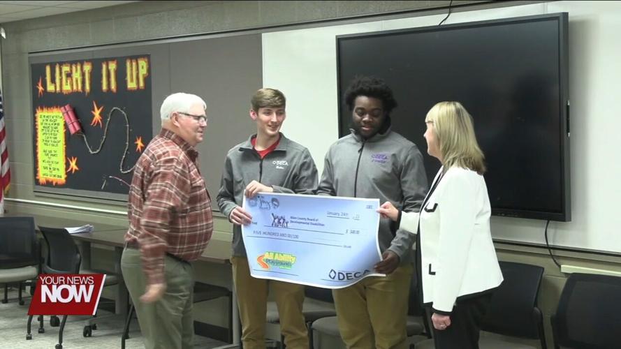 Lima Senior DECA Students Donate $500 to the Marimor Legacy Foundation ...