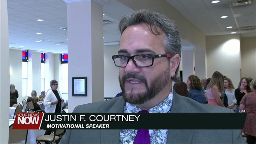 Justin F. Courtney speaks at Women United Luncheon | News ...