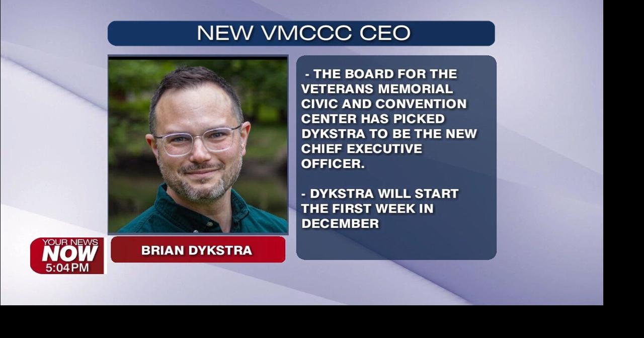 Brian Dykstra named new CEO of Veterans Civic and Convention Center ...