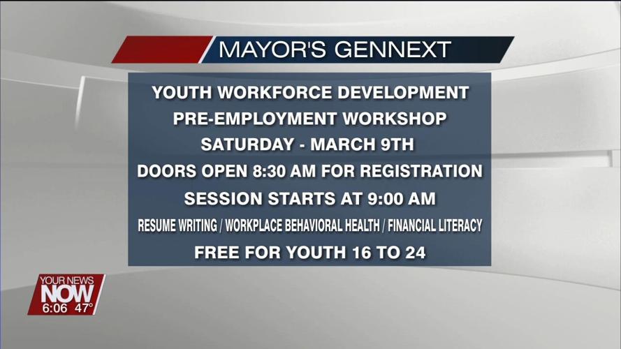 Mayor's GenNext Youth Employment Program is hosting a pre-employment workshop | News ...