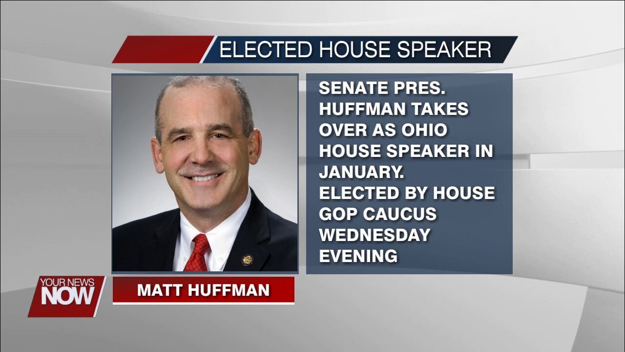 Lima's Matt Huffman to lead Ohio House | News | hometownstations.com