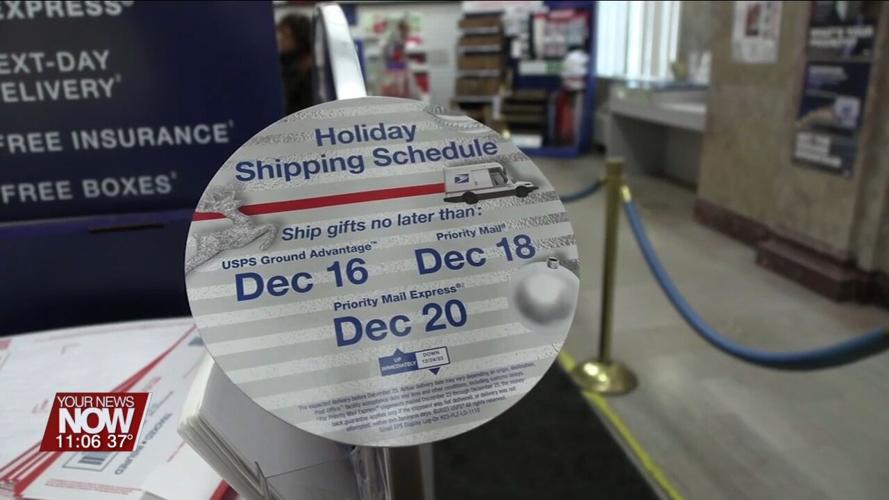 If you have holiday packages to ship now is the time to get them mailed ...