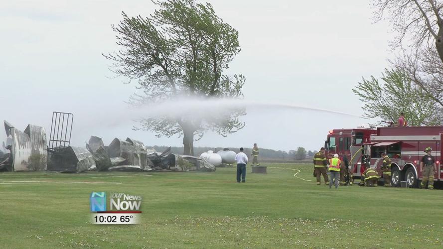 Fire destroys barn outside of Ada | News | hometownstations.com