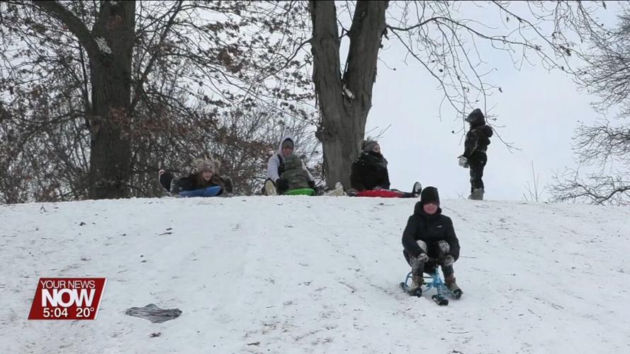 Kids enjoy some snow day fun at Faurot Park | News | hometownstations.com