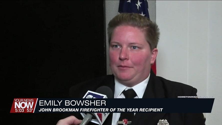 Emily Bowsher named Firefighter of the Year by Lima Noon Sertoma Club ...