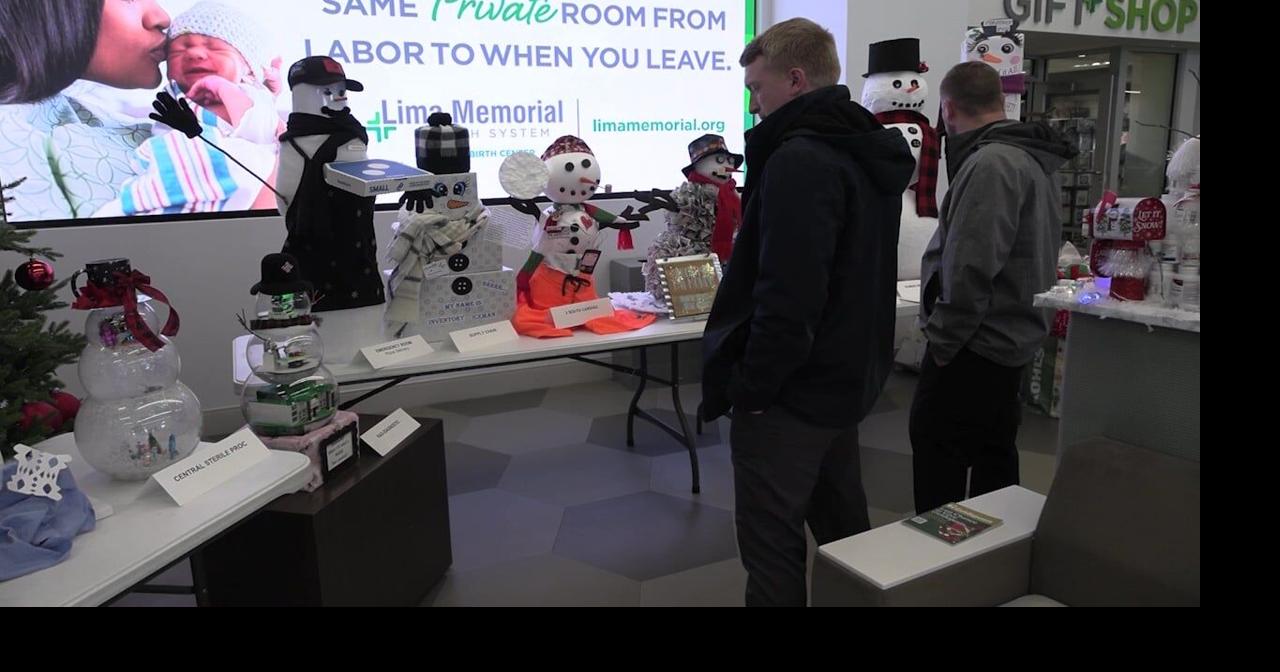 Creative Snowman Showdown transforms Lima Memorial Welcome Center ...