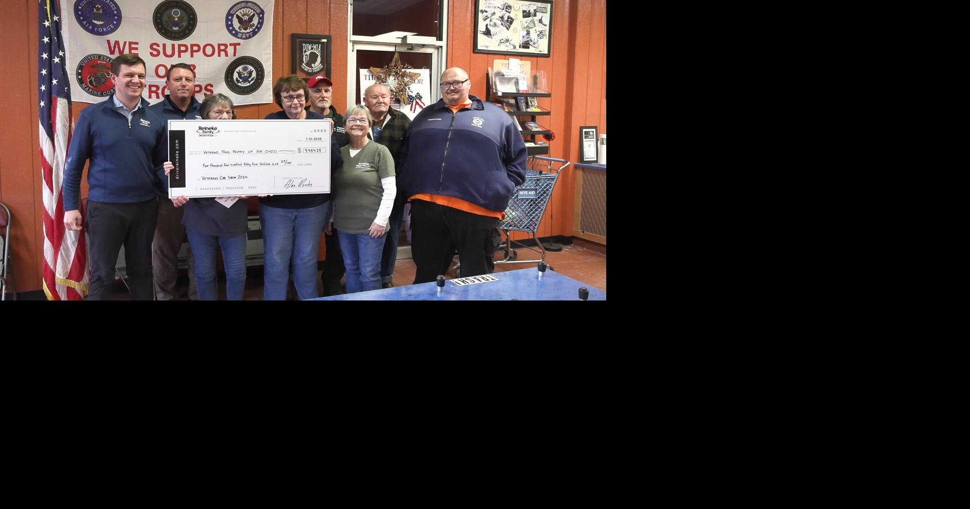 Lima UAW and Reineke Family Dealerships donate car show proceeds to ...