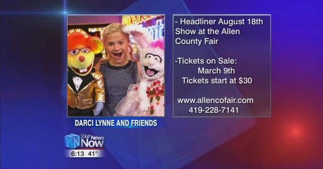 Darci Lynne set to headline at the Allen County Fair | News ...