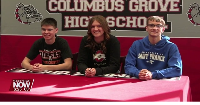 Columbus Grove's Payton Hoorman, Luke Ellerbrock & Evan Pitts Each ...