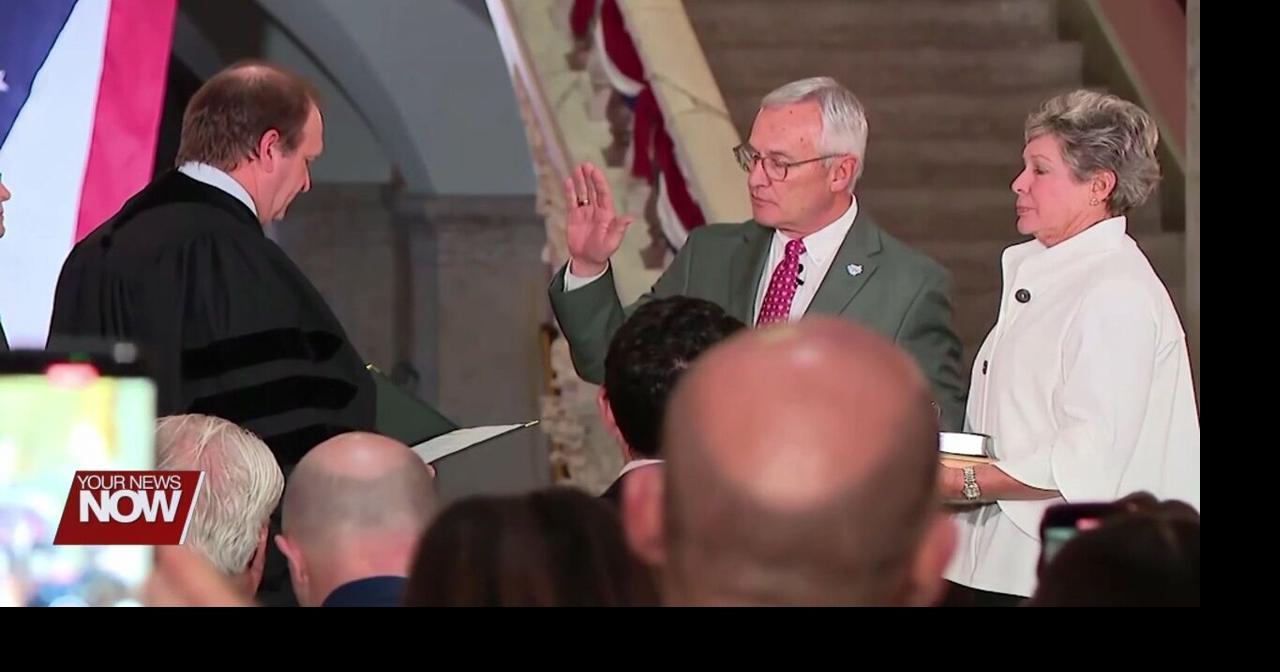 Jim Tressel sworn in as Ohio’s new lieutenant governor | News ...
