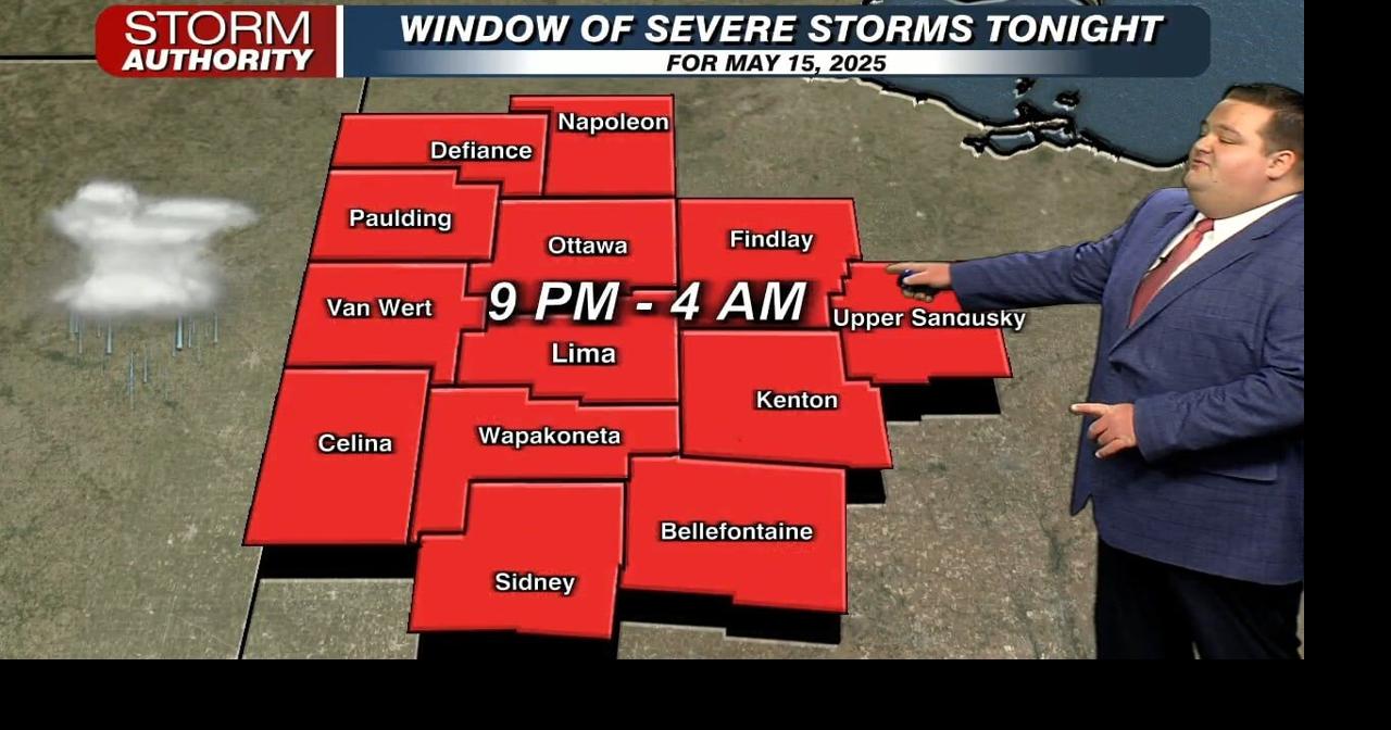 Meteorologist Conner Prince's Thursday Evening Forecast: May 15, 2025 ...