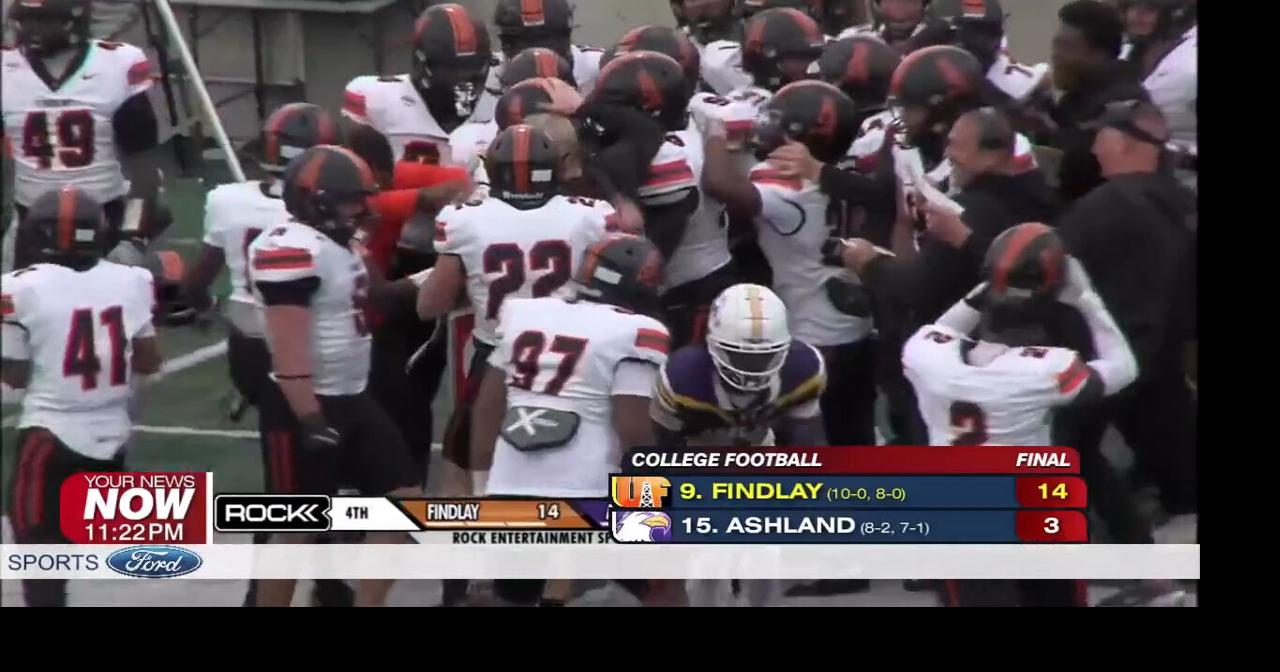 Findlay beats Ashland 14–3 to clinch share of G-MAC title, earns NCAA ...