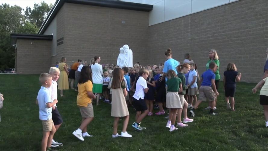 New statue at Sts. Peter and Paul School brings a sense of continuity ...