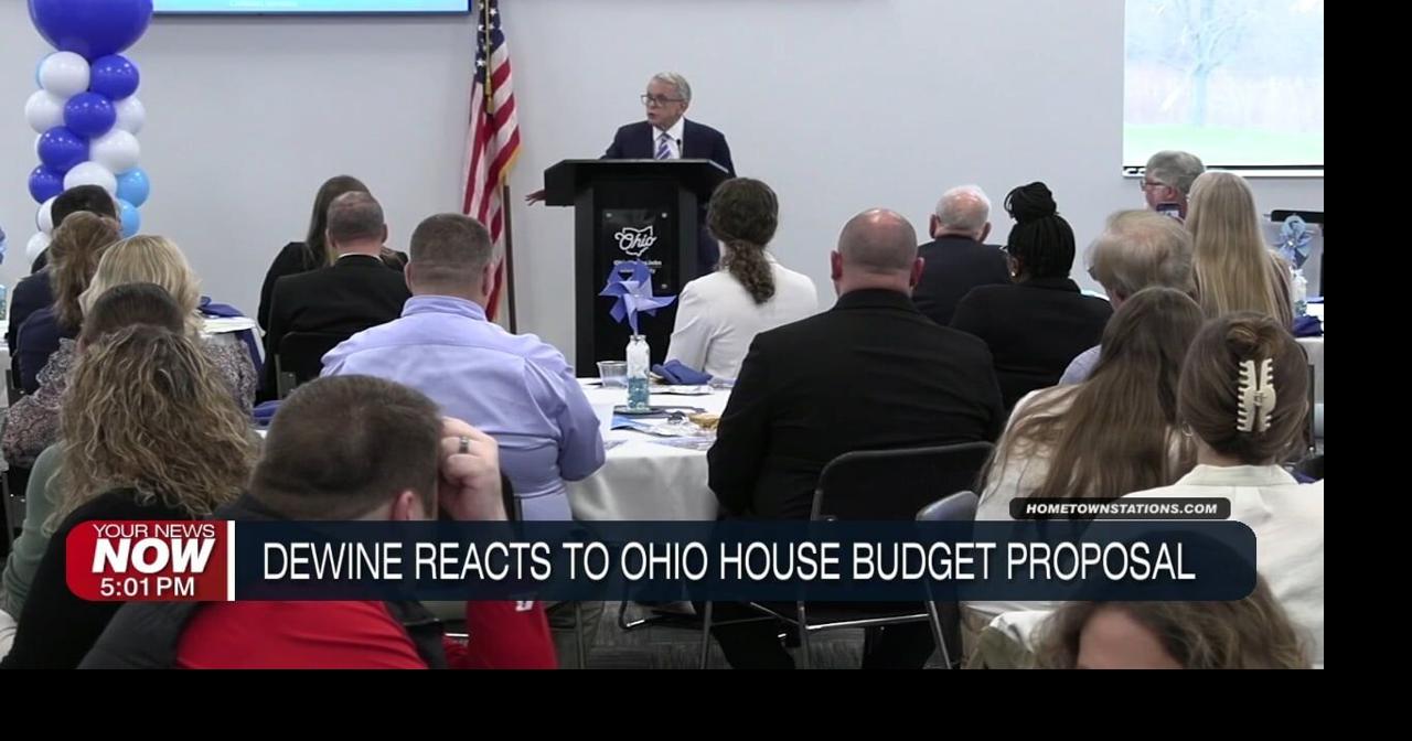 DeWine reacts to the Ohio House Budget that omits his proposed tax and ...
