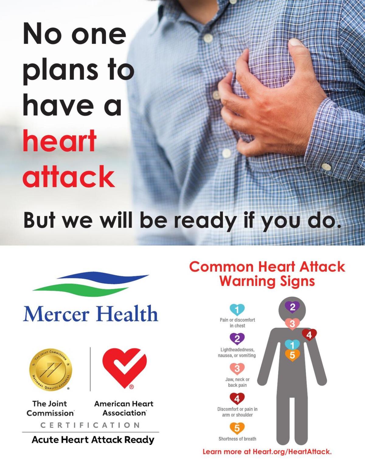 Mercer Health awarded Acute Heart Attack Ready Re-Certification from ...