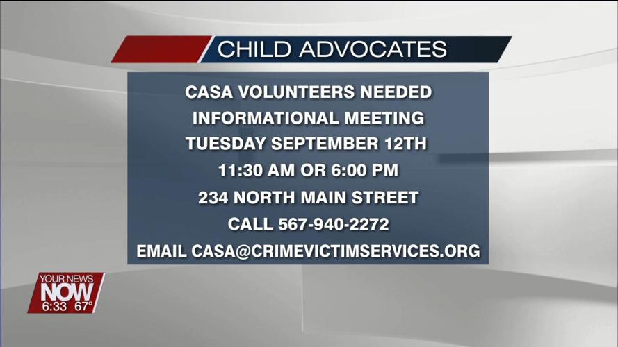 CASA volunteers needed to help more children with their needs in court ...