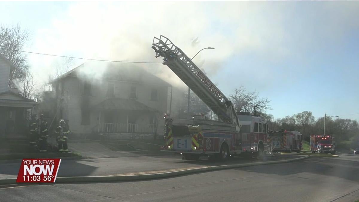Lima Fire Department battles a suspicious blaze inside a vacant ...