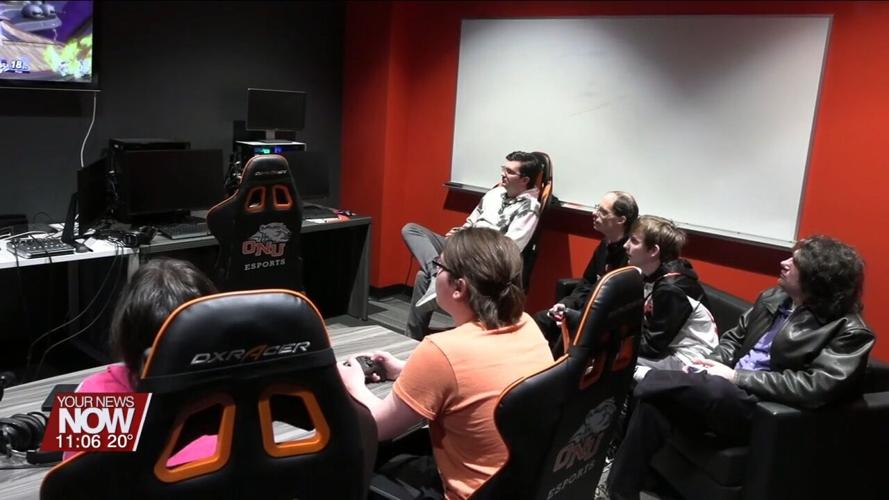 ONU Esports members and Allen County Board of Developmental ...