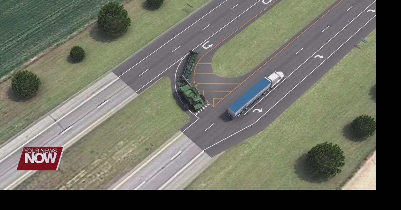 ODOT, Highway Patrol reveal new RCUT traffic pattern to U.S 30/Thayer ...